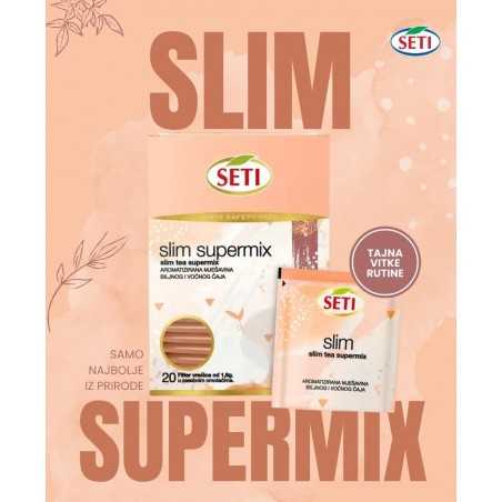Slim Čaj Seti Supermix 20 Filter | Zeleni Čaj Meta Cimet