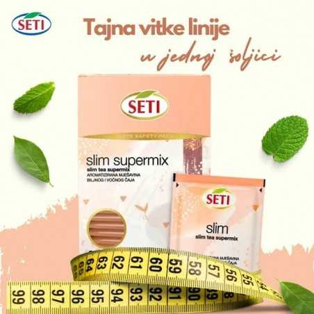 Slim Čaj Seti Supermix 20 Filter | Zeleni Čaj Meta Cimet